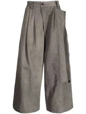 Ziggy Chen Slit Pants For Men