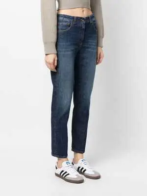 Seventy Straight-leg Cropped Jeans