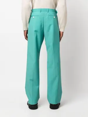 LANVIN Belted Straight-leg Trousers