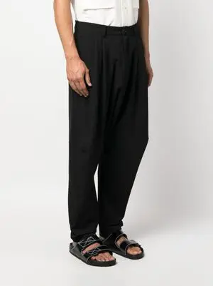 Henrik Vibskov Pleated Drop-crotch Trousers