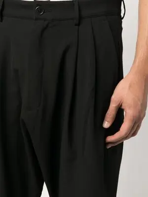 Henrik Vibskov Pleated Drop-crotch Trousers