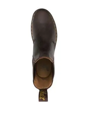 Dr. Martens Leather Chelsea Boots - Brown
