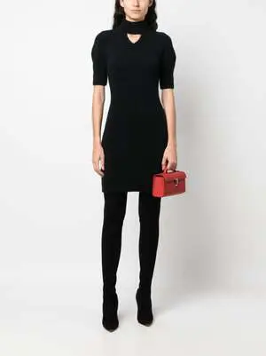 PATOU Alpaca-blend Minidress