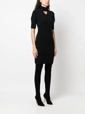 PATOU Alpaca-blend Minidress