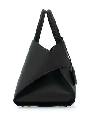 FERRAGAMO Hug Leather Tote - Black