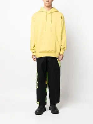 Y3 Organic Cotton Logo Print Hoodie