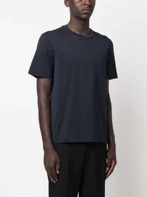 Brioni Logo-tag Cotton T-shirt