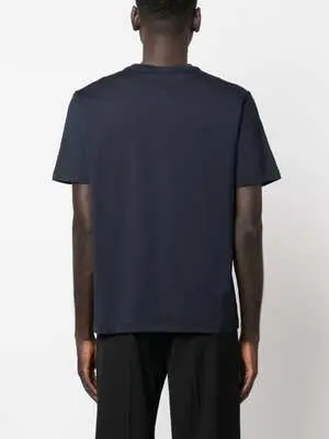 Brioni Logo-tag Cotton T-shirt