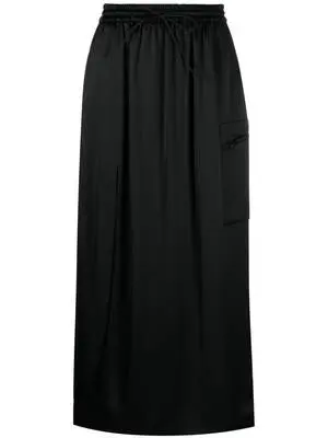 Y3 Satin Cargo Skirt