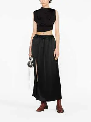 Y3 Satin Cargo Skirt