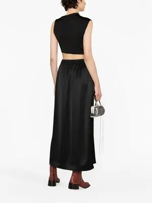 Y3 Satin Cargo Skirt