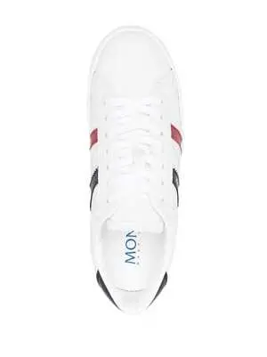 Moncler Monaco Panelled Low-top Sneakers - White
