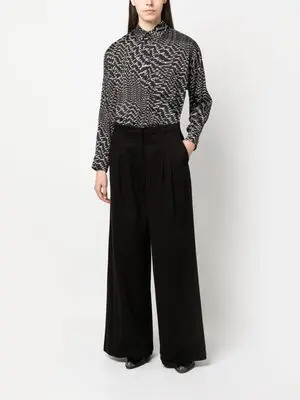 Pinko Logo-print Shirt - Black