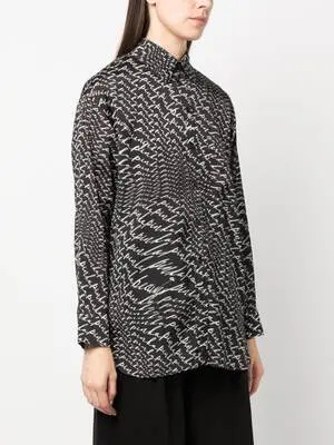 Pinko Logo-print Shirt - Black