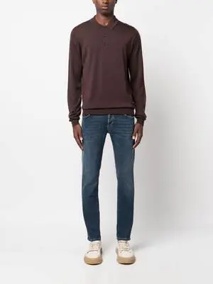 DONDUP Low-rise Straight-leg Jeans - Blue