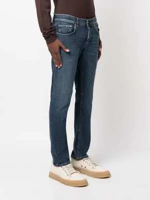 DONDUP Low-rise Straight-leg Jeans - Blue