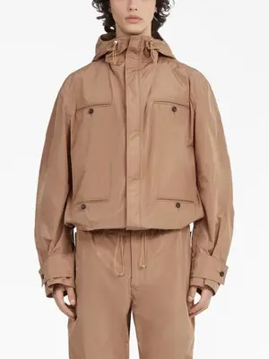 FERRAGAMO Pockets Hooded Jacket