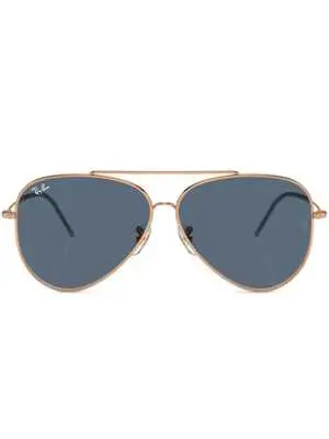 Ray-ban Pilot-frame Sunglasses - Gold