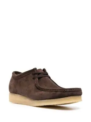 Clarks Wallabee Suede Loafers - Brown