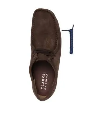 Clarks Wallabee Suede Loafers - Brown