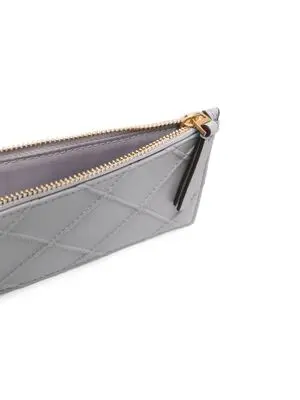 Tory Burch Diamond-quilted Leather Wallet