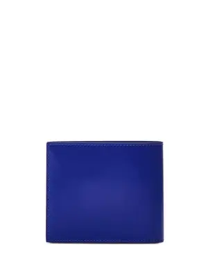 FERRAGAMO Logo-embossed Leather Wallet - Blue
