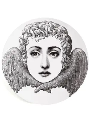 FORNASETTI Tema E Variazioni N.267 Wall Plate - White