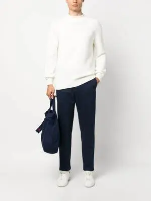 ZANONE Mock-neck Fine-knit Jumper - White