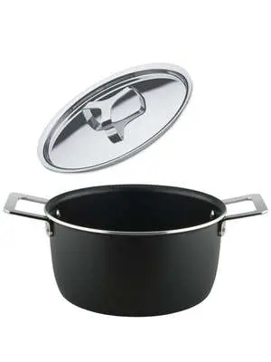 ALESSI Casserole Pot - Black