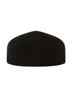 Dolce & Gabbana Seam-detail Flat Cap - Black