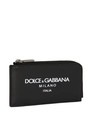 Dolce & Gabbana Logo-print Zip-around Wallet