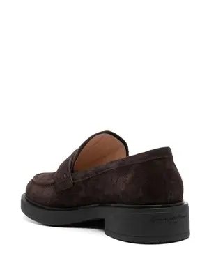 GIANVITO ROSSI Harris Loafers - Brown