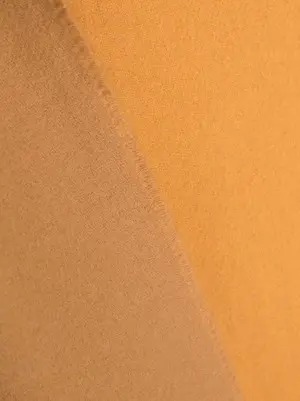 Maison Kitsuné Fox-patch Fringed Scarf - Neutrals