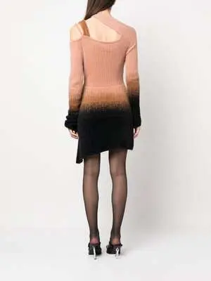 Ottolinger Gradient-effect Knitted Mini Dress