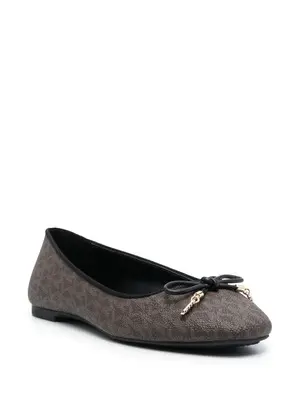 Michael Kors Nori Ballerina Shoes - Brown