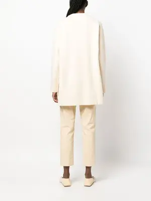 JIL SANDER Long-sleeve Wool Jumper - White