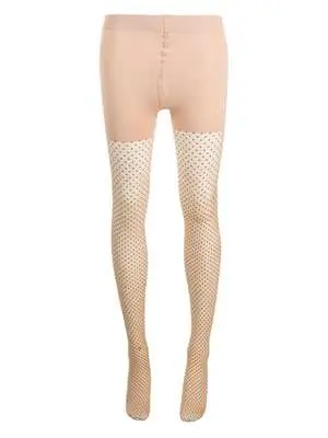 Wolford Control Dots Tights - Neutrals