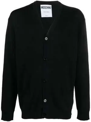 Moschino V Neck Knitwear For Men