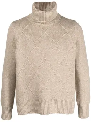 Barbour Roll-neck Knitted Jumper