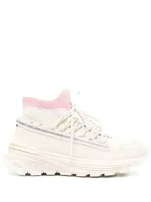 Moncler Monte Runner Lace-up Sneakers - Pink