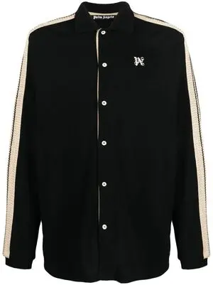 Palm Angels Pa Monogram Cotton Shirt