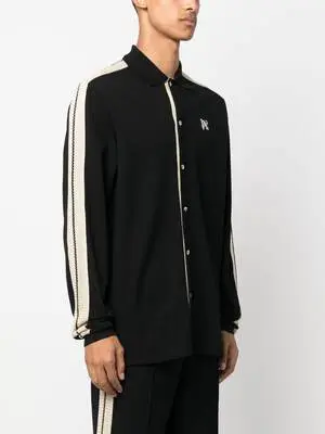 Palm Angels Pa Monogram Cotton Shirt