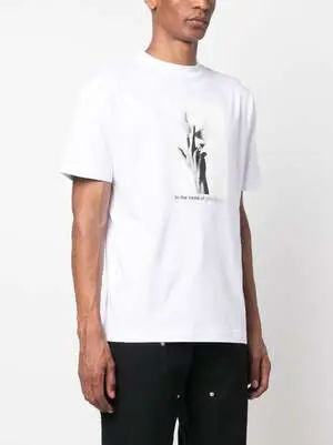 Palm Angels Hand-photo Cotton T-shirt