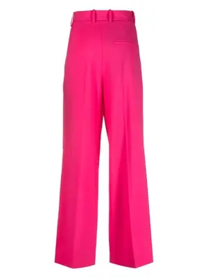ALYSI Pleat-detail Straight-leg Trousers