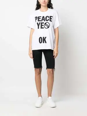 Stella McCartney Slogan-print Cotton T-shirt
