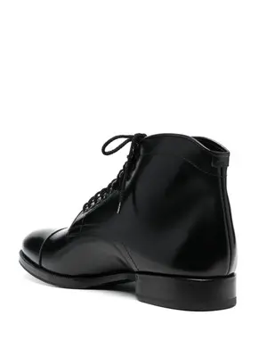 LIDFORT Lace-up Leather Boots