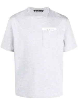 Palm Angels Sartorial Tape Crew Neck T-shirt - Grey