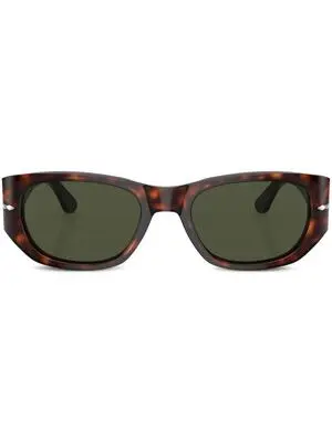 Persol Tortoiseshell Oval Sunglasses - Green