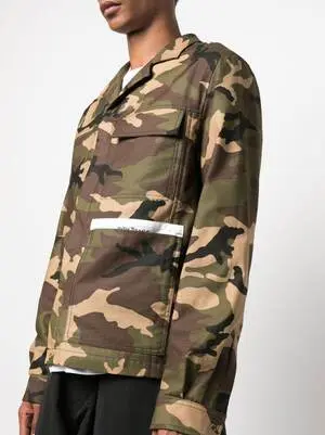 Palm Angels Camouflage Print Jacket