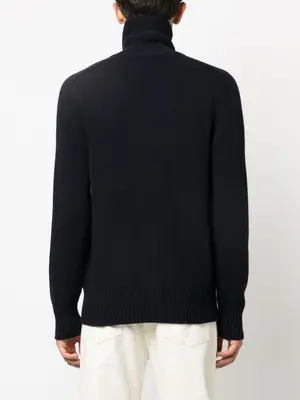 Tagliatore Zip-up Knitted Jumper